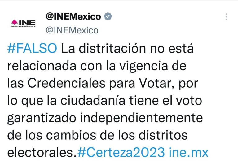 ¿Miles se van a quedar sin poder votar en 2023? ¡Falso! Tu distrito ...