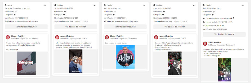 Cuentas en Twitter, páginas en FB con gasto de 200 mil en publicidad y ...