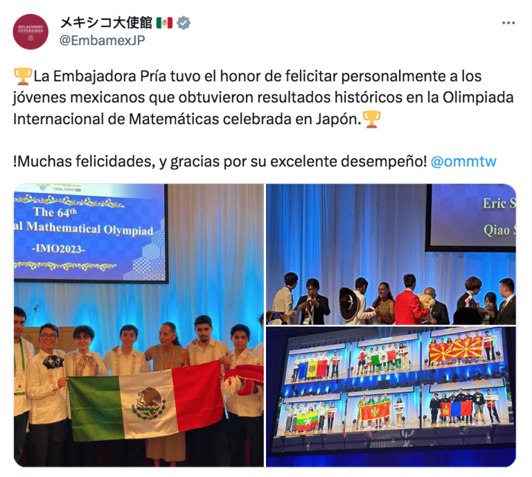 ¡Oro, plata y bronce!: El equipo mexicano logra histórica actuación en ...