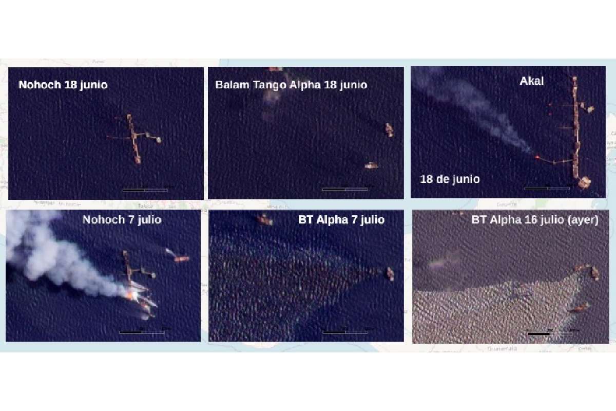 Pemex reconoce derrame de petróleo en la Sonda de Campeche, pero minimiza impacto: “hay ...