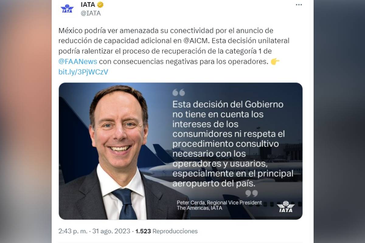 Aerolíneas reaccionan a la reducción de vuelos en el AICM: “afectará directamente a los ...
