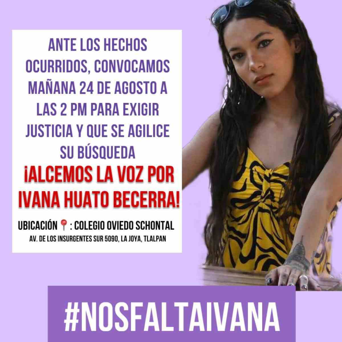 Localizan en Tlaxcala el cuerpo de Ivana Huato, joven desaparecida en CDMX; hay dos detenidos
