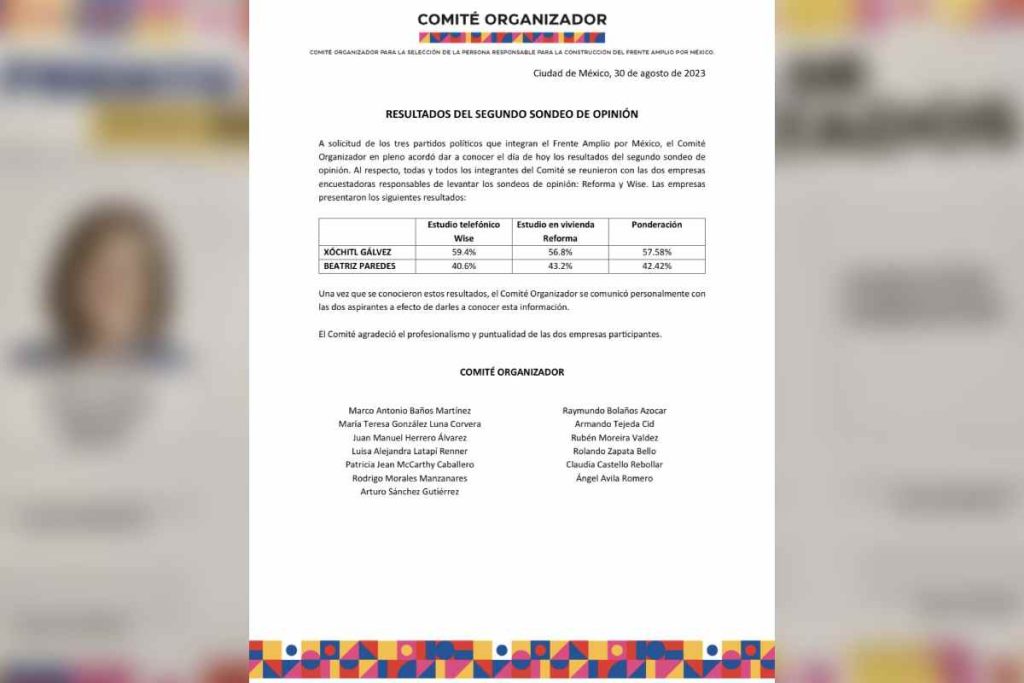 La declinación de Beatriz Paredes exhibe acuerdo cupular en el Frente ...