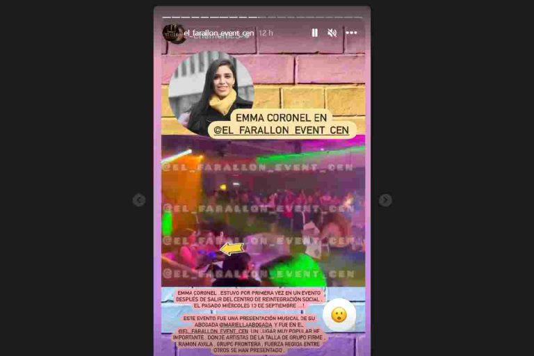 Emma Coronel, esposa del “Chapo”, es captada en foto de fiesta a días ...