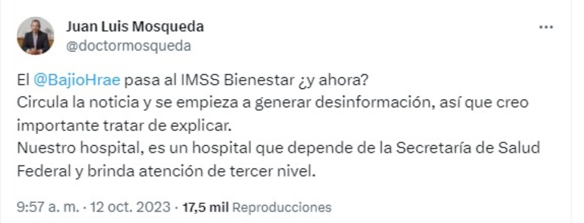 Hospitales de alta especialidad pasan al IMSS-BIENESTAR, ¿Cuáles son y qué significa el cambio?