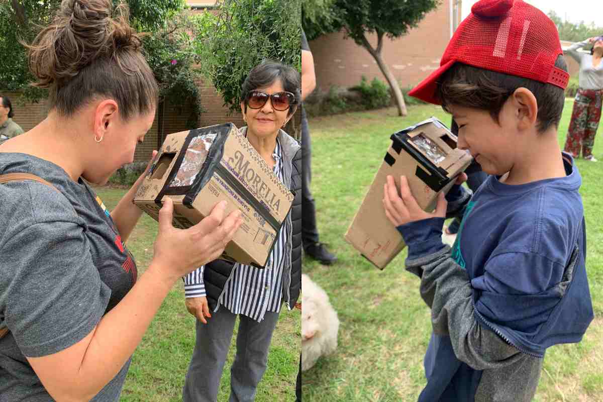 Visores, filtros y telescopios: así vieron el eclipse solar en las ...