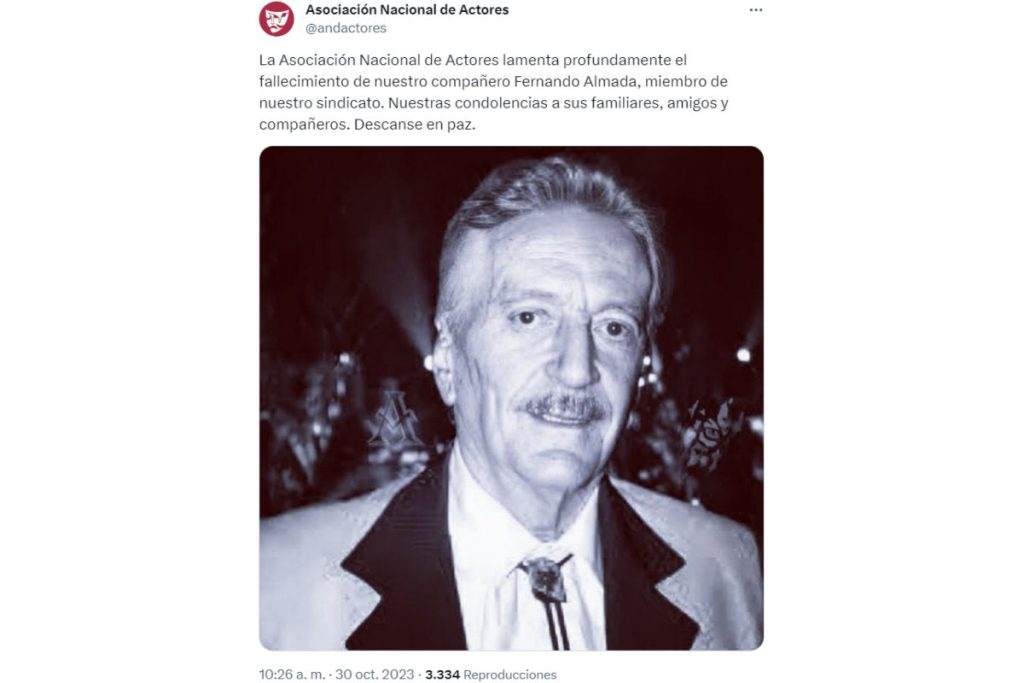 Quién era Fernando Almada, el icónico actor mexicano que murió a los 94 ...