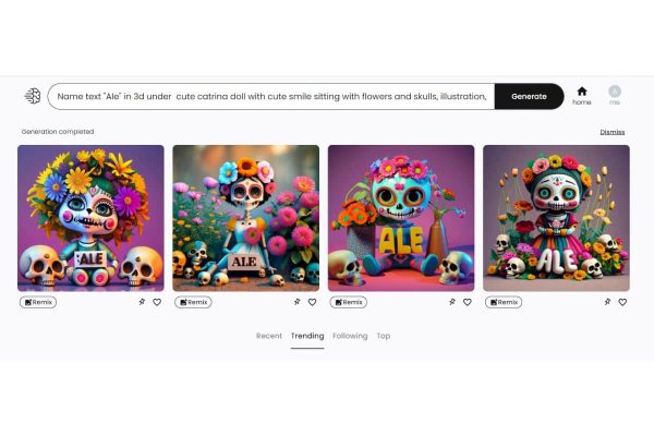 Cómo crear una imagen con tu nombre usando IA