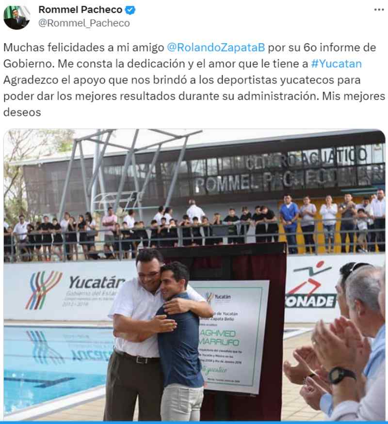 Rommel Pacheco concreta triple salto: del PRI al PAN y a Morena en San ...