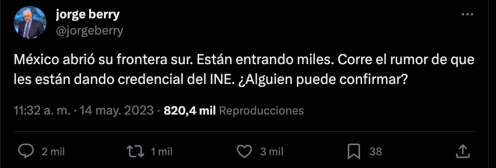 ¿INE entrega credenciales a migrantes centroamericanos para fraude ...