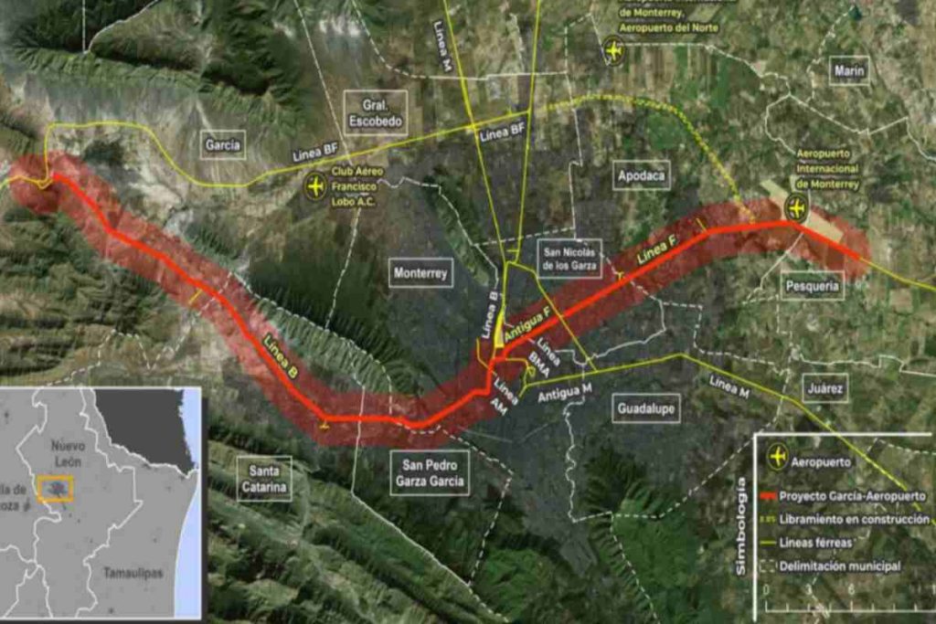 Anuncian Tren Suburbano en Monterrey; será construido por el gobierno ...