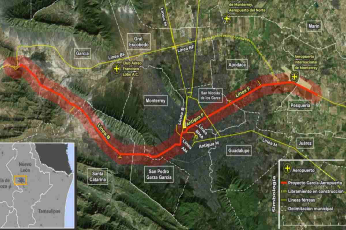 Anuncian Tren Suburbano en Monterrey; será construido por el gobierno ...