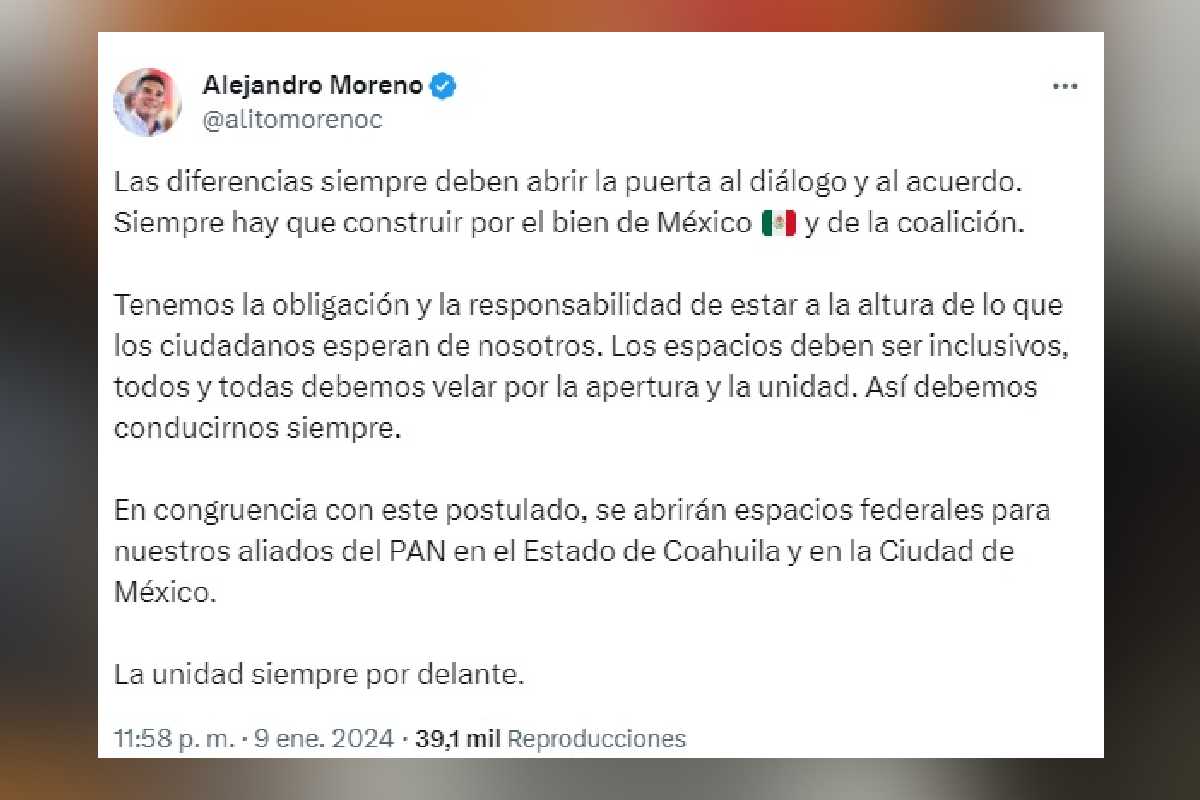 Confrontación por reparto de candidaturas rompe la alianza PRI, PAN, PRD en Coahuila