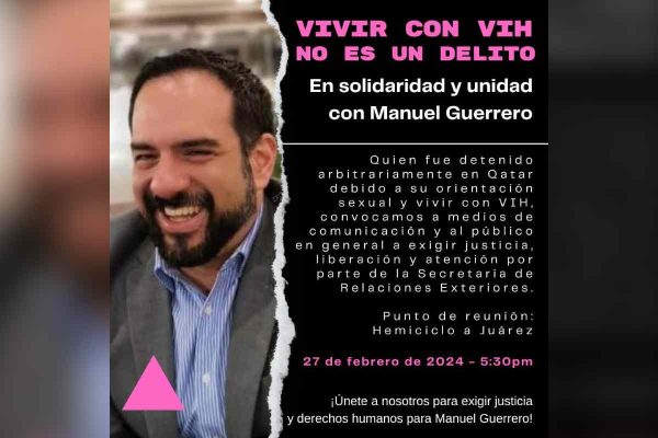 Manuel Guerrero, mexicano encarcelado en Qatar por su orientación sexual, enfrenta ...