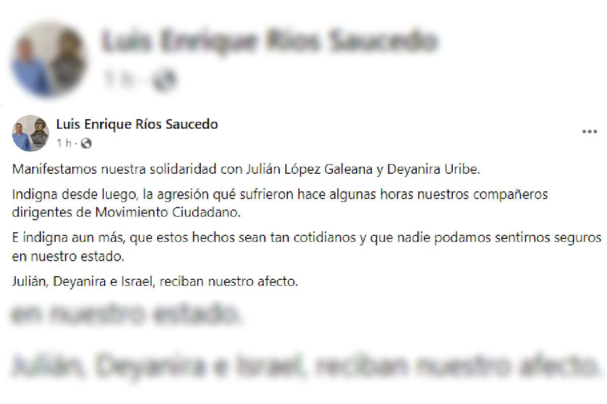 Personas armadas secuestran al líder de Movimiento Ciudadano en Guerrero cuando circulaba en la ...