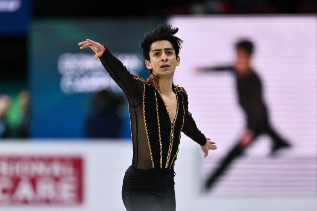 ¡Donovan Carrillo hace puntaje histórico en Montreal al ritmo de Pedro Infante!