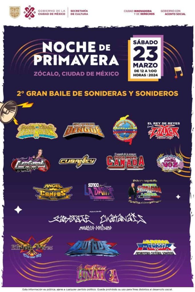 Lánzate al baile de sonideros en el Zócalo con Sonido-do-do la Changa