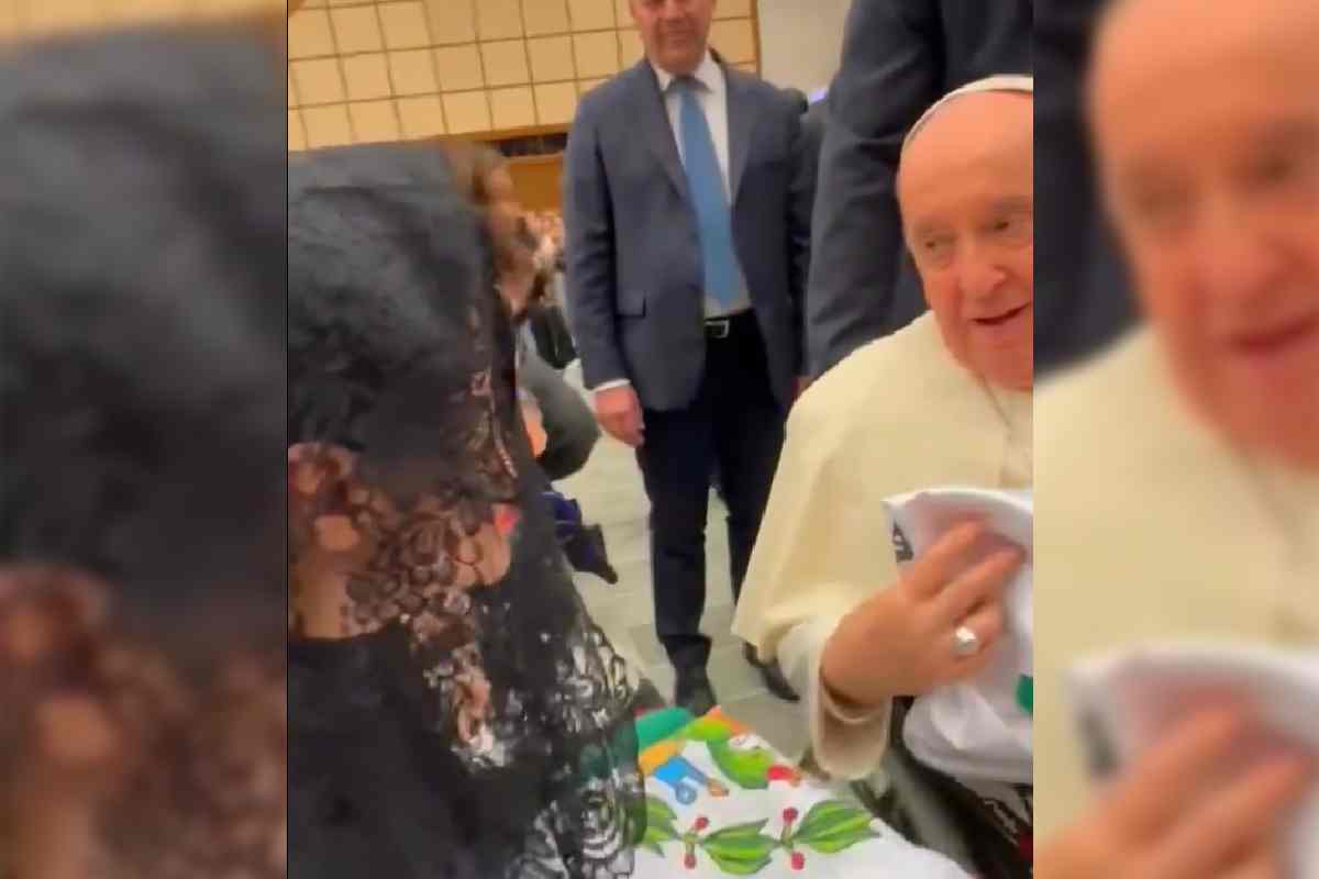 Sandra Cuevas visita al Papa Francisco, le pide orar por la seguridad ...