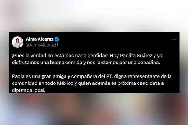 Paola Suárez, de “Las Perdidas”, será candidata a diputada local en ...
