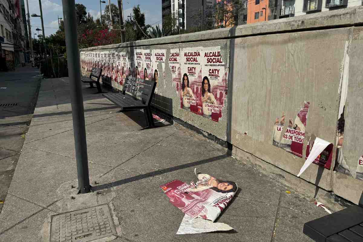 La propaganda se multiplica en las calles de la CDMX por las campañas ...