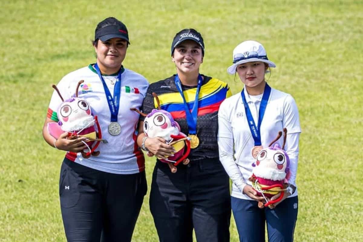 Oro, plata y bronce para México en Copa del Mundo de Tiro con Arco Yecheon 2024