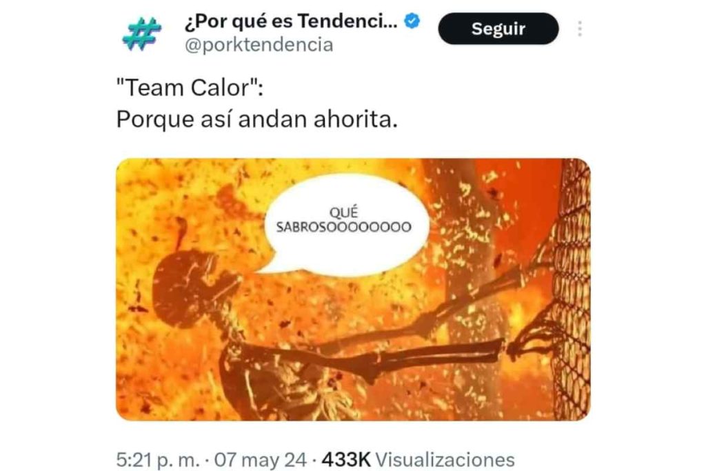 Prende el ventilador y diviértete con los mejores memes del calor en México