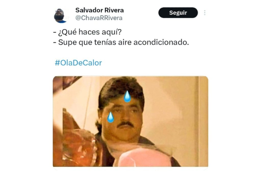 Prende el ventilador y diviértete con los mejores memes del calor en México