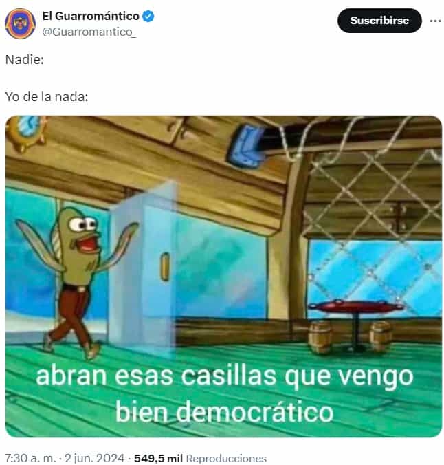 Los memes de las elecciones 2024 que arrasan en las urnas (y nuestros corazones)