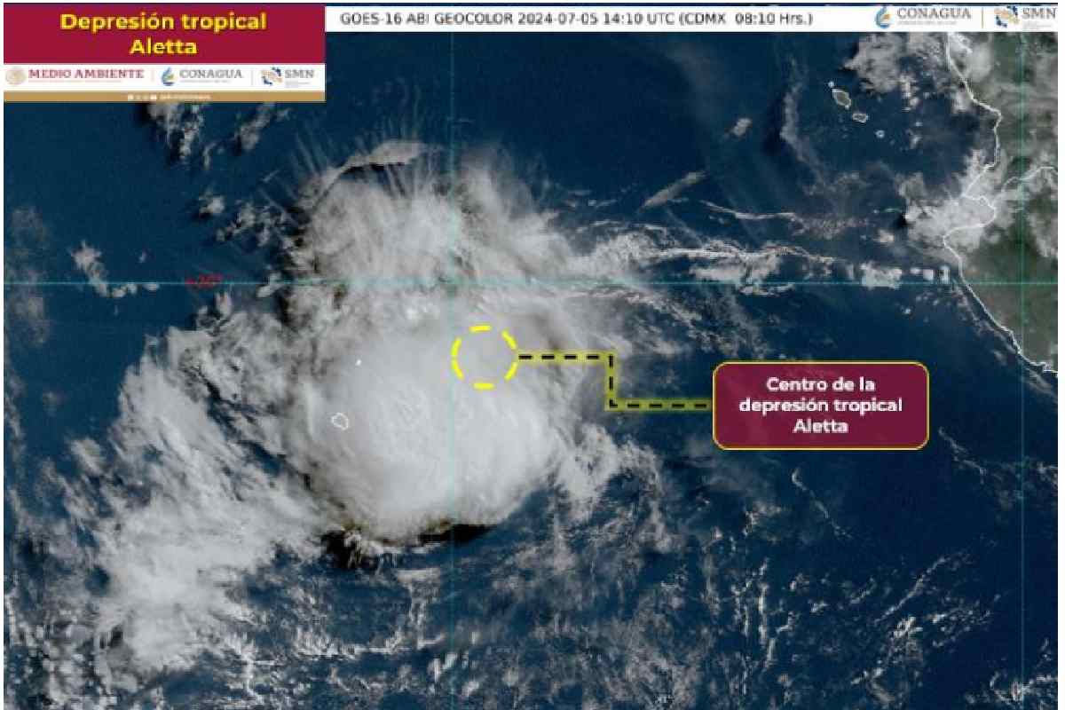Se forma la tormenta tropical Bud en el este del Pacífico frente a costas mexicanas