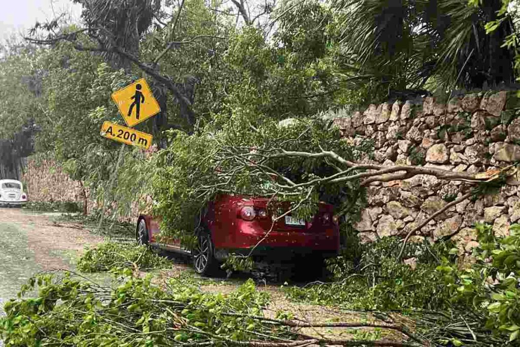 Beryl impactó en Tulum como huracán categoría 2; autoridades piden aún no salir de refugios y casas