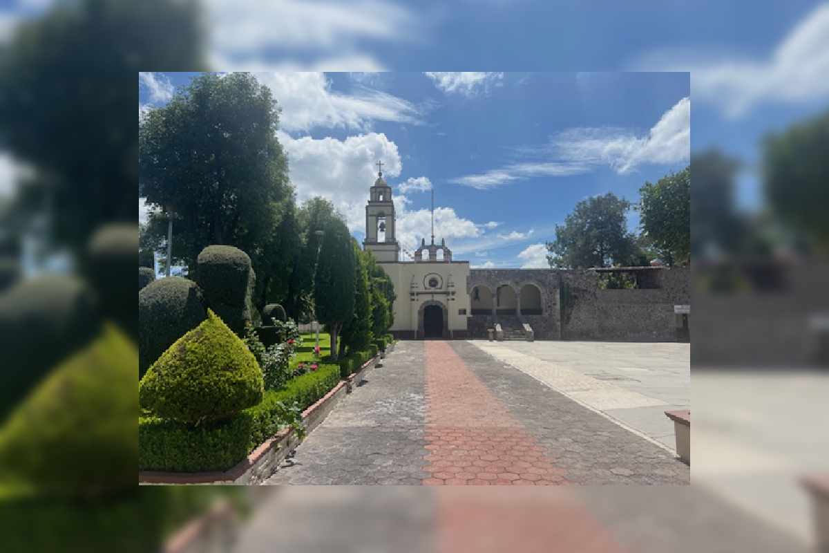Convento del siglo XVI de San Francisco Mazapa, Teotihuacán, Edomex