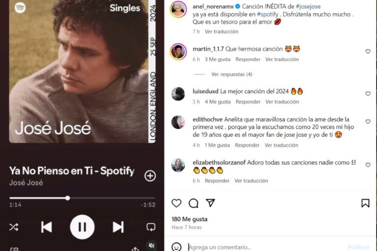 Regresa José José a través de ‘Ya no pienso en ti’, una canción inédita