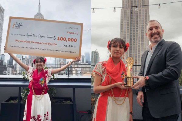 Ángela Olazarán Laureano, la mexicana reconocida como la mejor estudiante del mundo