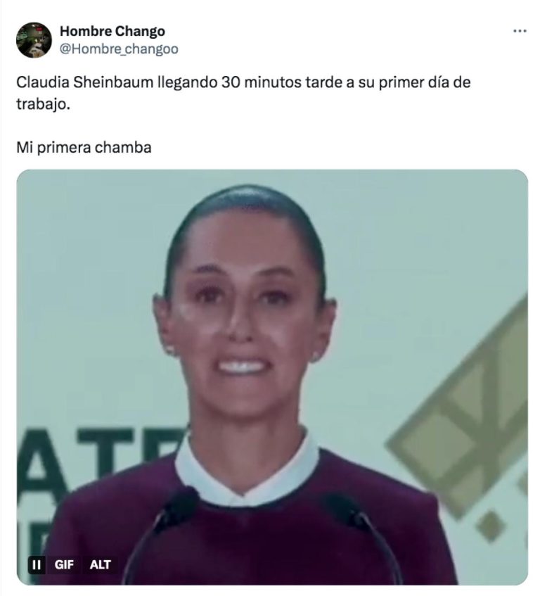 Toma de protesta… y de memes: Claudia Sheinbaum es presidenta y así ...