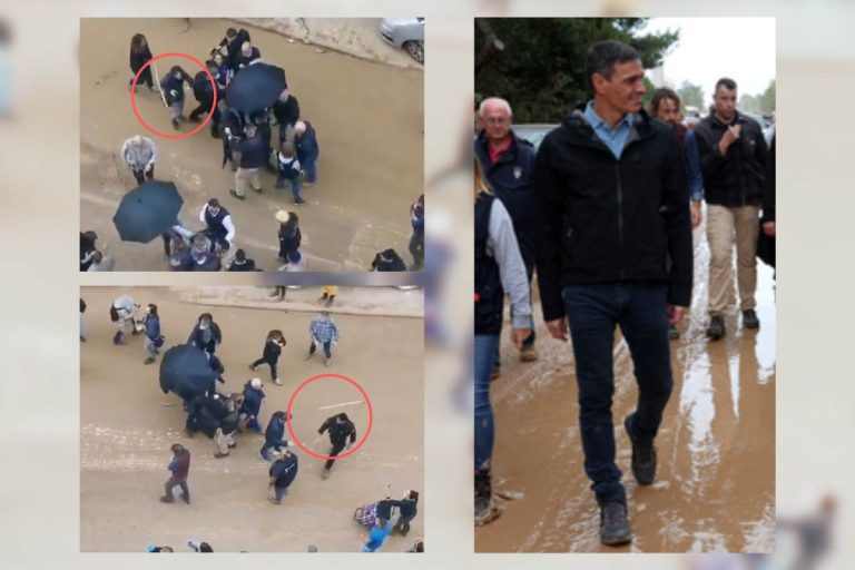 Video no muestra agresión con un palo en contra del mandatario español ...