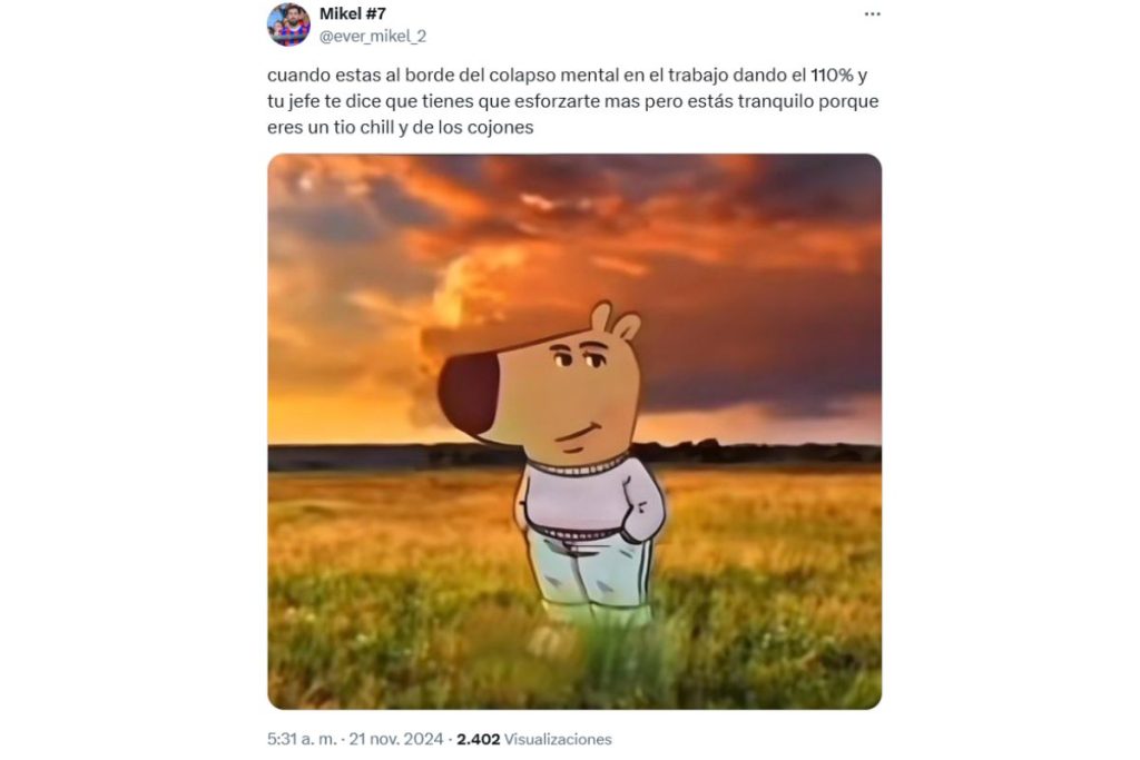 ‘Tío tranquilo y chill’, cuál es el contexto y origen detrás del meme