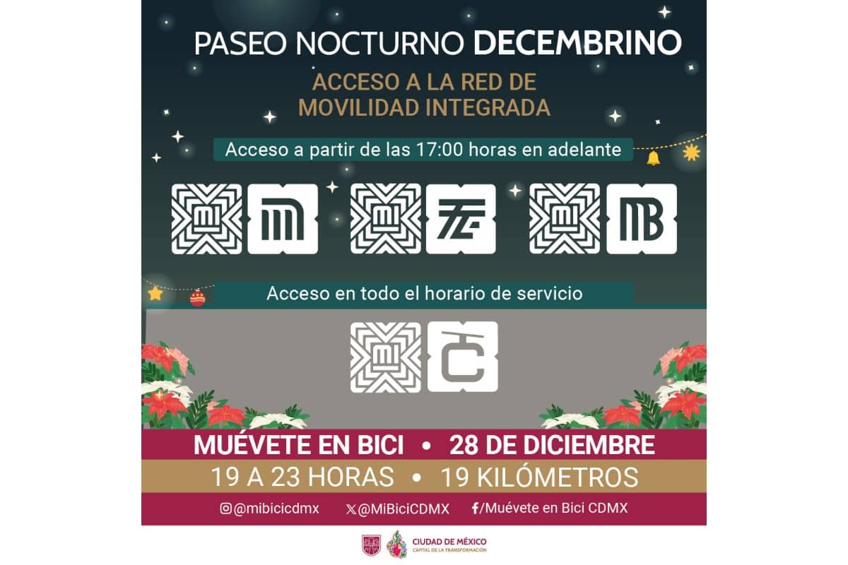 ¡Saca el gorro! Lánzate a la última rodada del año con el Paseo ...