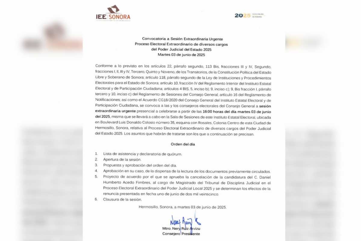 Renuncia Daniel Acedo a magistratura del Tribunal de Disciplina ...