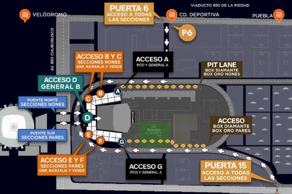 ¿Vas a ver a Oasis? Checa la guía completa: accesos, horarios, cómo ...