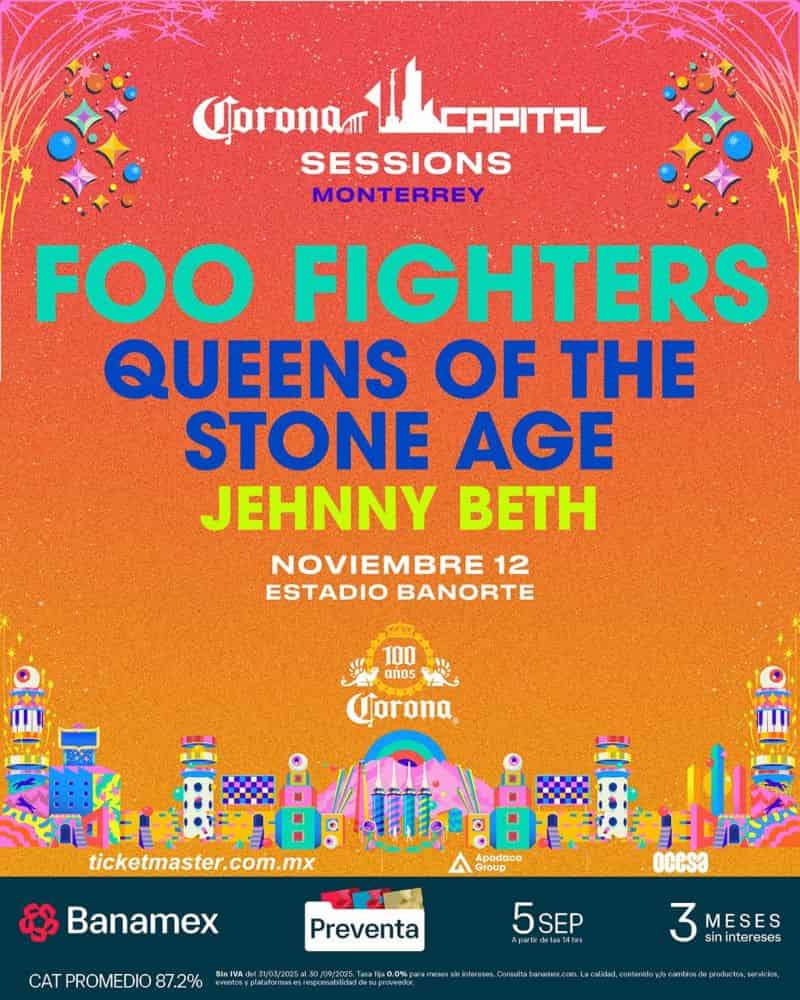 Foo Fighters y Keane llegan a las Corona Capital Sessions: fechas ...