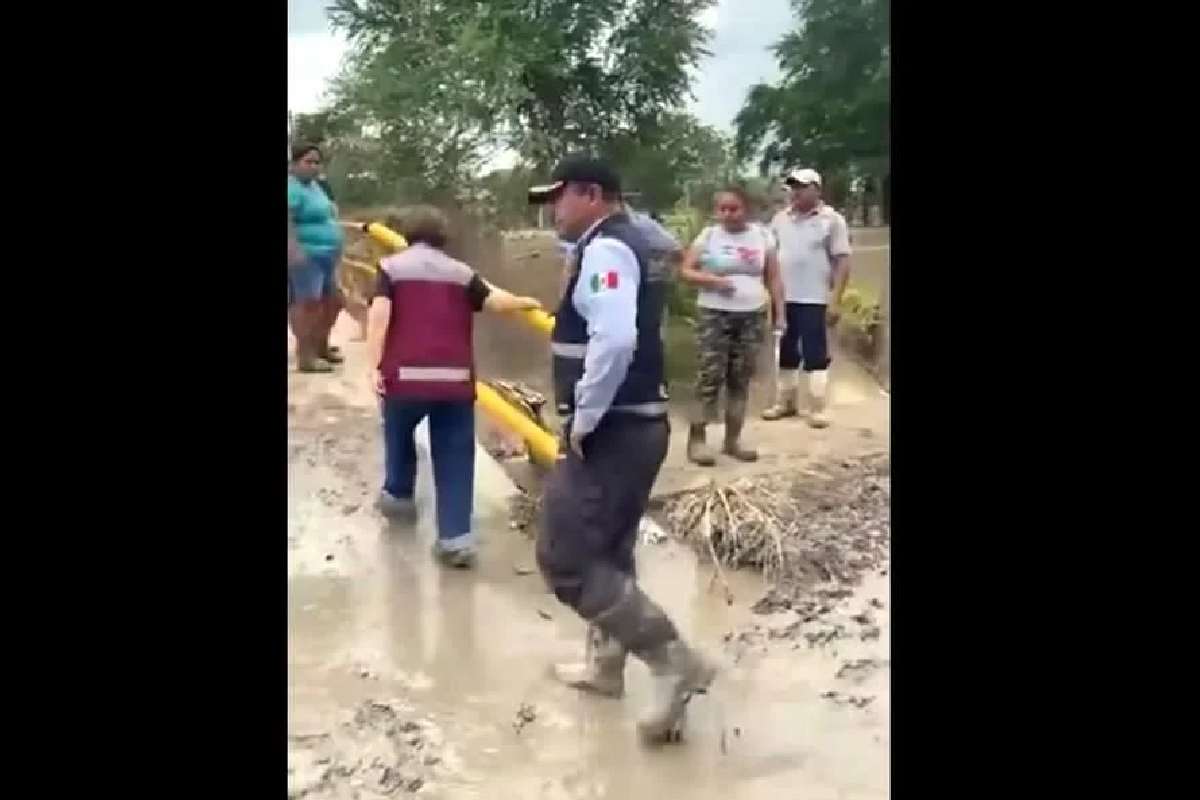 Avientan lodo a alcaldesa de Álamo, Veracruz; le reclaman falta de ...