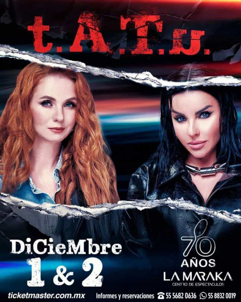 ¿Qué fue de t.A.T.u y qué se sabe de sus conciertos en México?